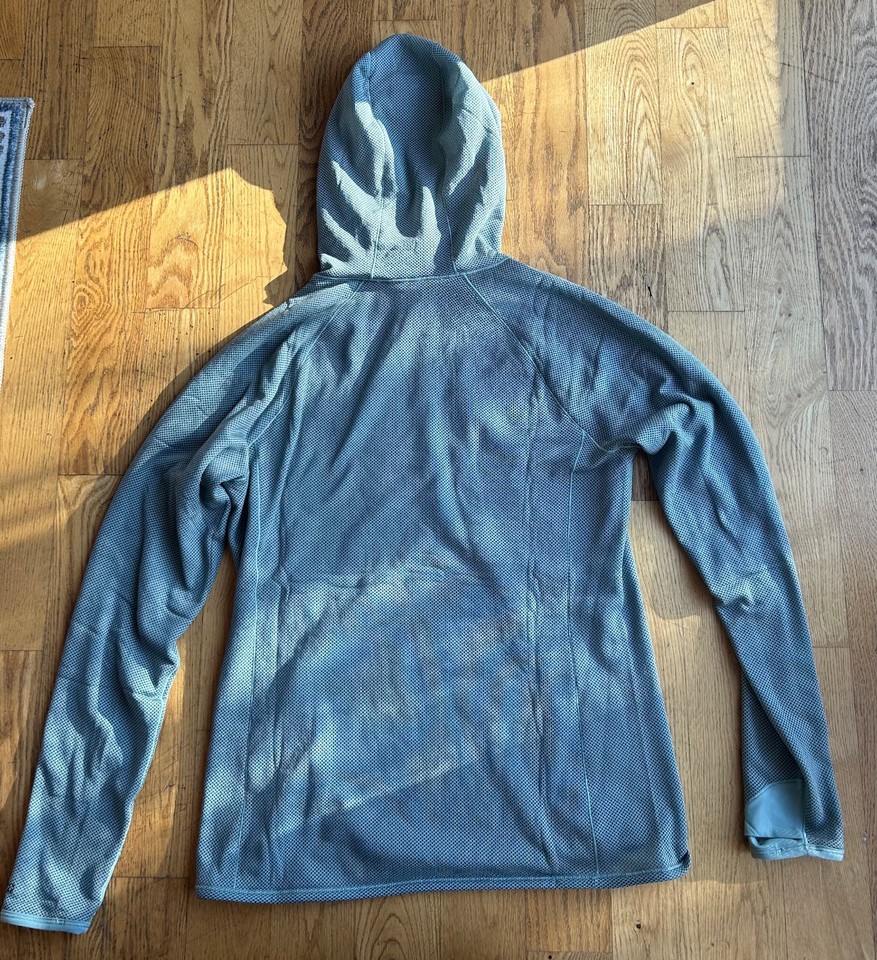 Mountain Hardware AirMesh Long-Sleeve Hoody - Women's Small, Color: Ice ...