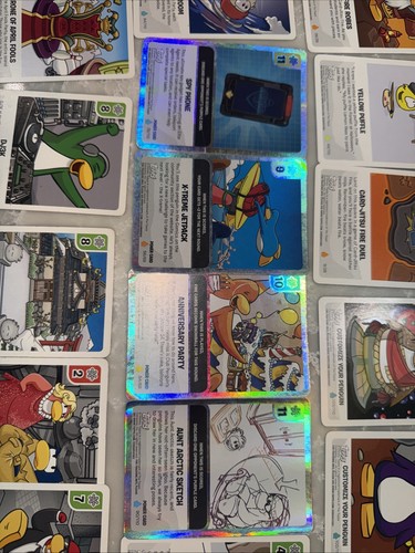 Ice Holo Pack + 16 Ice Cards (theme Pack) Club Penguin Topps | eBay