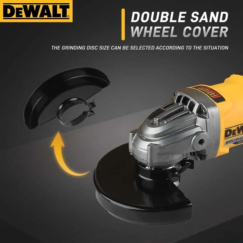 Dewalt DCG414 18V Max XR Brushless Angle Grinder - 125mm, 8800 RPM ...