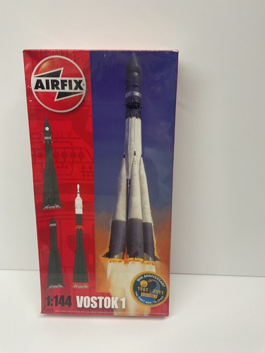 Sealed NIB Airfix 50th Anniversary Vostok 1 Spaceship Rocket 1:44 Model Kit | eBay