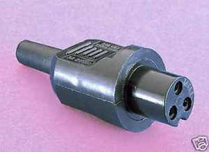 BULGIN 3-PIN Mains Connector For Quad 33 / 303 / FM3 Vintage Hi-Fi | eBay