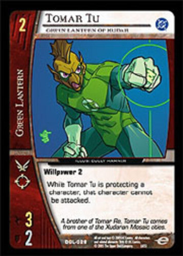 VS System: Tomar Tu, Green Lantern of Xudar [Played] DC Green Lantern ...