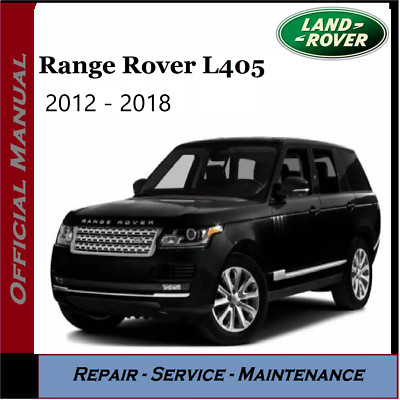 Range Rover L405 2012 - 2018 Workshop Service Repair Manual On CD | eBay UK