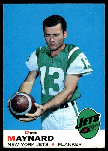 1969 Topps Don Maynard NM New York Jets #60 | eBay