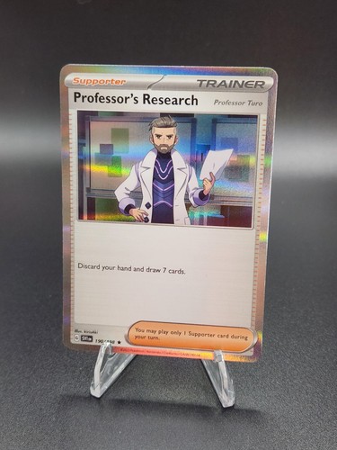 Pokemon Professor's Research 190/198 Holo Rare Scarlet & Violet SVI EN ...