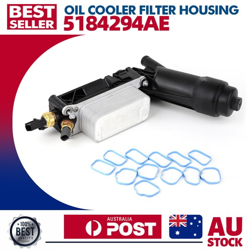 5184294AE For MOPAR Oil Cooler Filter Housing Adapter Jeep Dodge ...