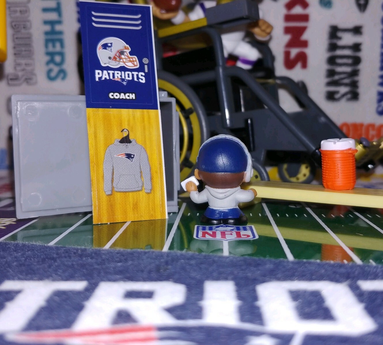 NFL Teenymates NE Patriots Coach figure (exclusive to 2019 14-piece ...