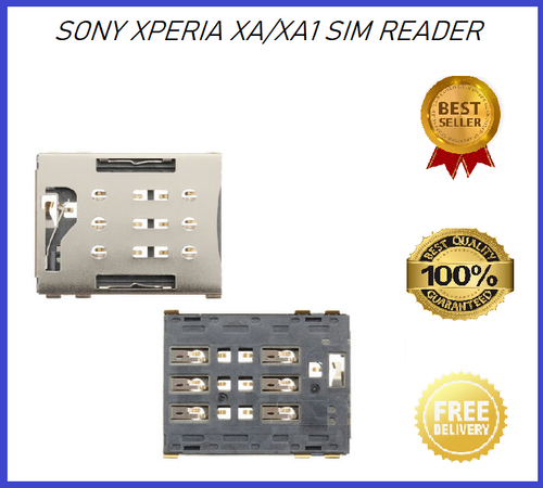 For Sony Xperia L1 E5 XA XA1 Ultra Sim Card Reader Holder Slot G3311 ...