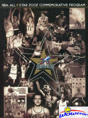 2002 NBA All-Star Game Limited Edition Program-Kobe Bryant MVP, Michael ...