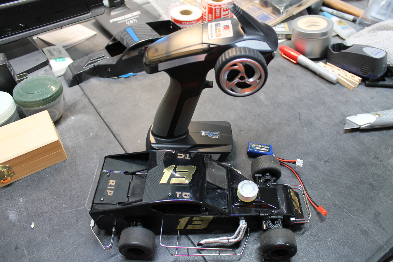 1RC Racing Asphalt Modified 1/18 Brushless RTR 2WD Oval Racer | eBay