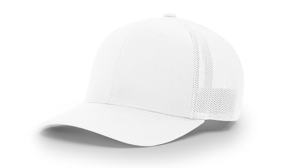 Richardson 110 Trucker Hat R-Flex Fitted Mesh Back Cap Flexfit S/M L/XL ...