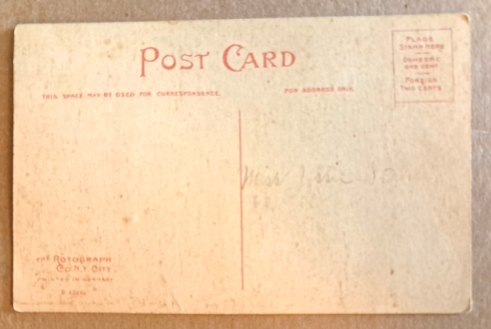 c1900 Ships & Boat Harbor View Conneaut Ohio Antique Rotograph Post ...