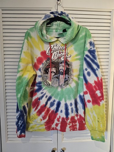 Cheech And Chong Tie Dye Hoodie Size L | eBay