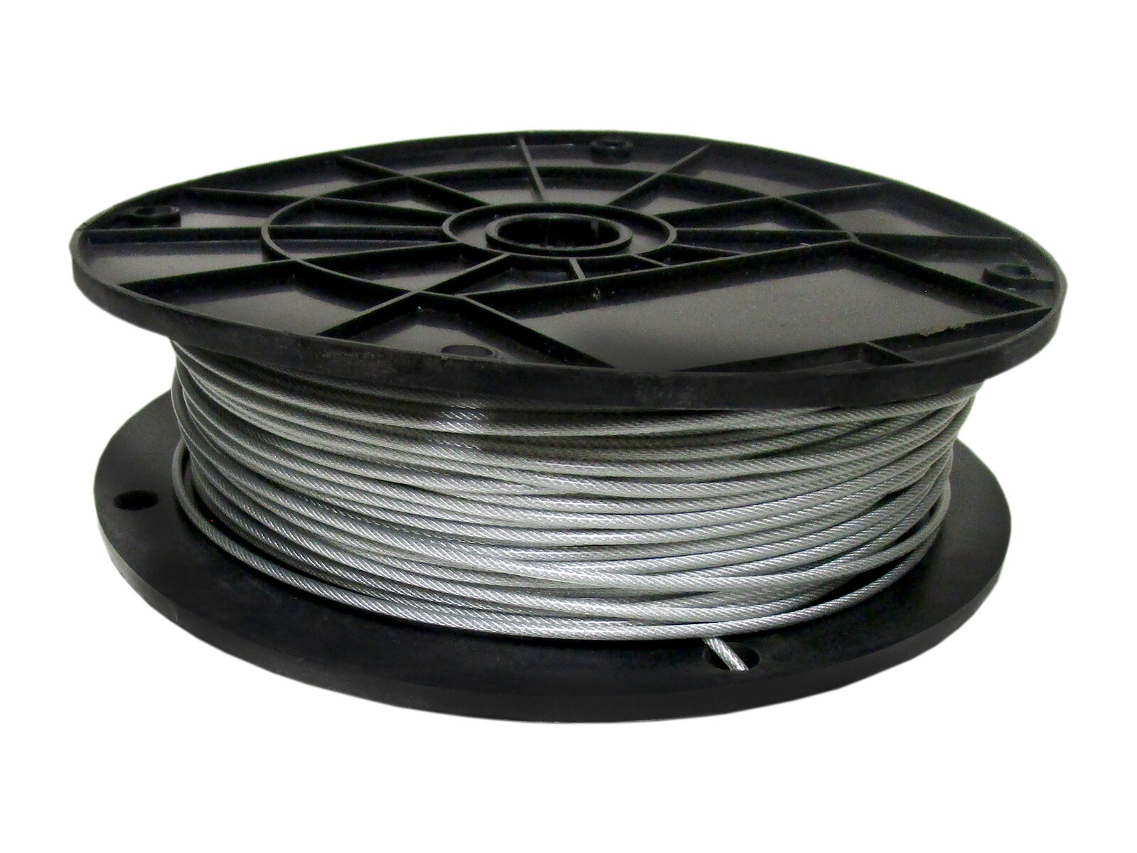 Vinyl Coated Wire Rope 3/16 - 1/4 Cable Rail 7x19 Lead Cable Rigging ...