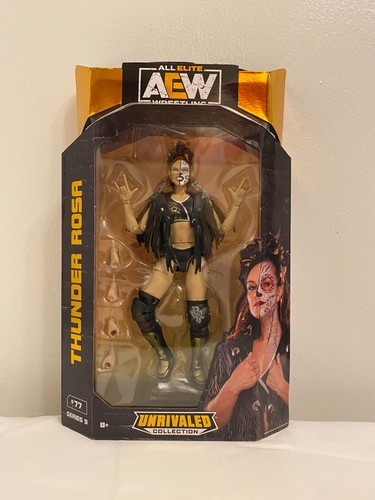 Thunder Rosa - AEW Unrivaled 9 Toy Wrestling Action Figure Jazwares | eBay