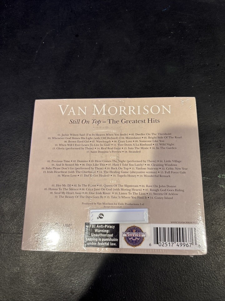 VAN MORRISON - STILL ON TOP: THE GREATEST HITS [LIMITED EDITION BOX SET ...