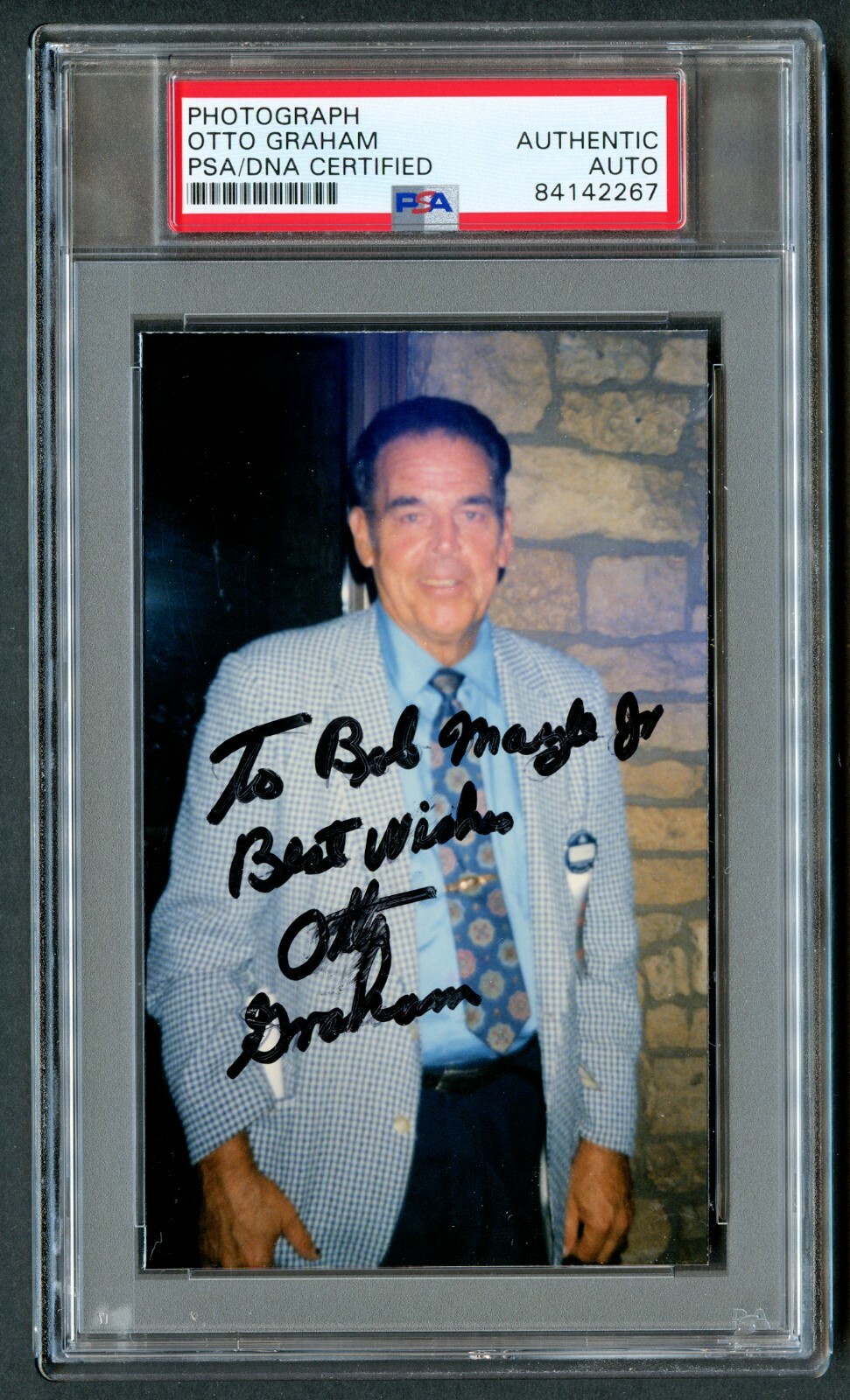 Otto Graham Autographed Memorabilia | Signed Photo, Jersey ...