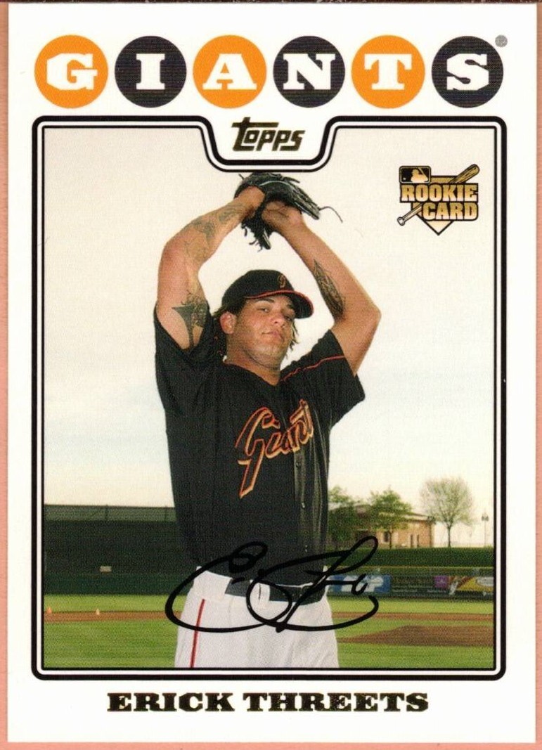 2008 Topps - Erick Threets #551 Gold Foil for sale online | eBay