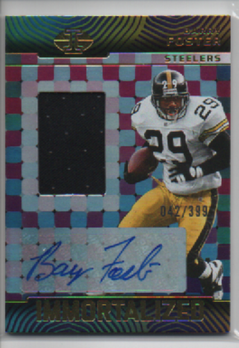 2024 Panini Illusions Immortalized RB " Barry Foster " Relic ...