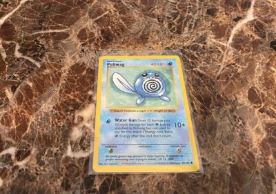1999 Pokemon Base Set Shadowless Poliwag 59/102 Common TCG Card NM | eBay
