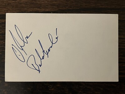 Obba Babatunde Signed Autograph Index Card Philadelphia Dear White ...