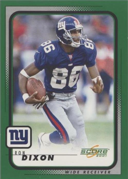2001 Score - Ron Dixon #140 for sale online | eBay