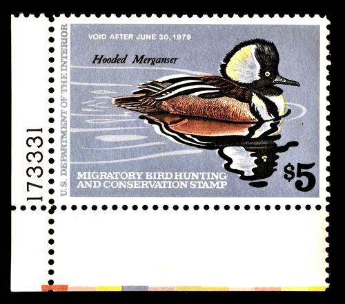 #RW45 1978 US Federal Duck Stamp $5 Migratory Bird Hunting MINT/XF OG ...