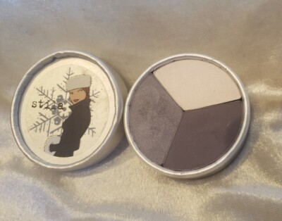 STILA Seasonal Eye Shadow Trio WINTER BLUES SO9J-01 .37 oz rare pressed ...