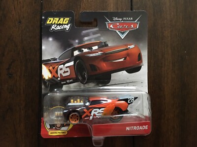 Disney Pixar Cars Drag Racer Nitroaid #28 New Diecast Ship WW | eBay