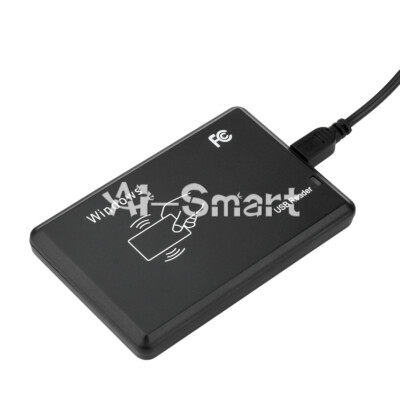 Smart USB RFID IC/ID Card Reader NFC Read Write 13.56MHz 125KHz + Card ...