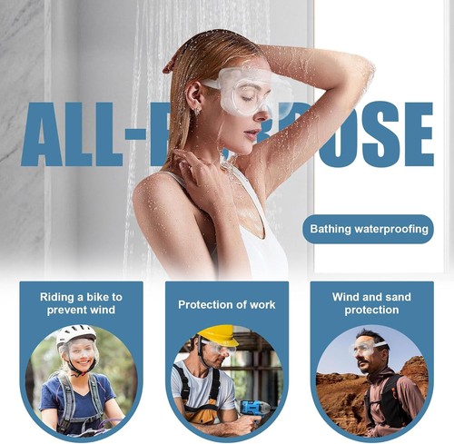 Adjustable Eyelash and Eyebrow Protector Shower Goggles Shield:... | eBay