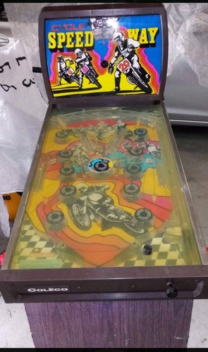 Coleco Cycle Speed Way Vintage Toy Pinball Machine | eBay