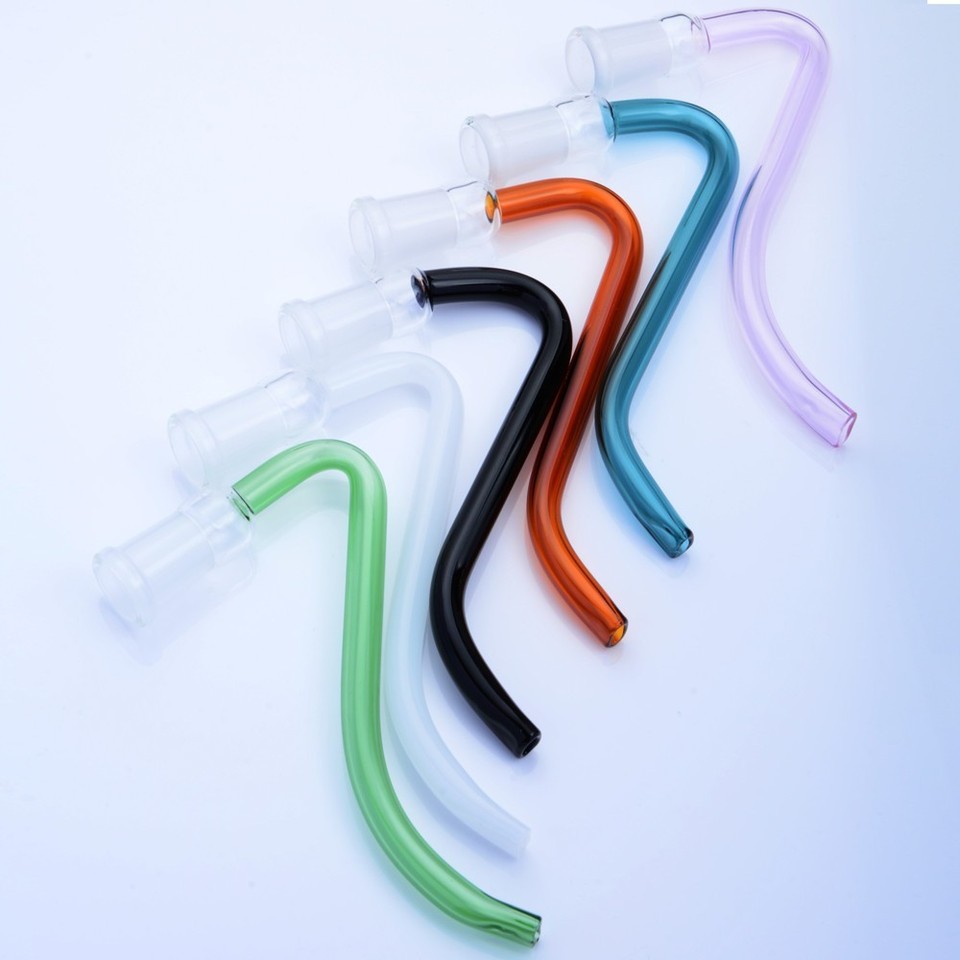 2PCS 14mm Female Adapter Glass Water Pipe Hook Connector for Bong Ash ...