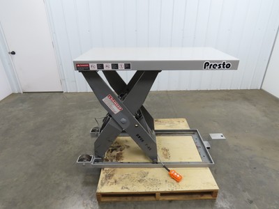 Material Handling - Used Scissor Lift Table