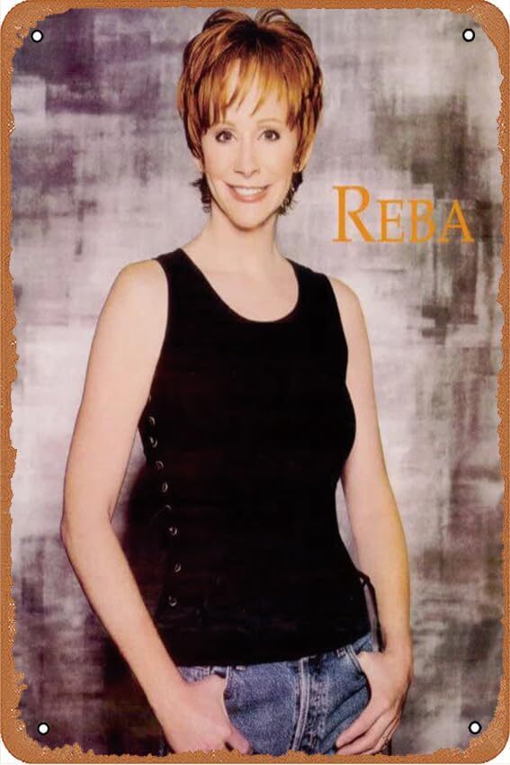 Reba McEntire (2001) Poster Vintage Metal Tin Sign Wall Plaque Decor | eBay