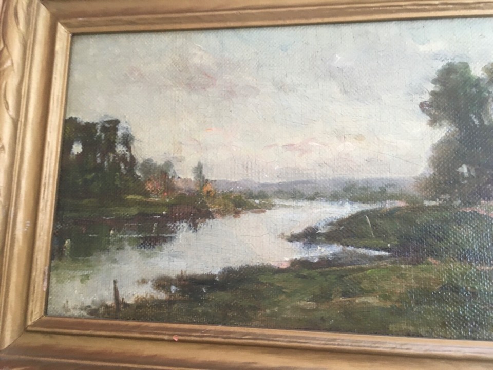 HORACE P. GILES original oil painting 1850-c. 1930s , beautiful | eBay