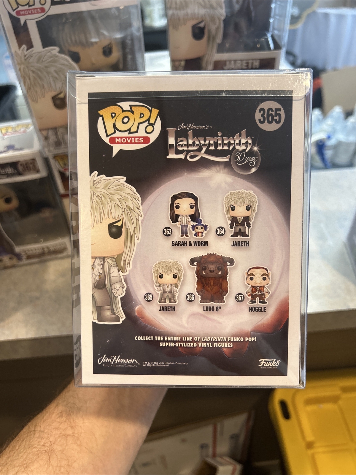 Funko Pop! Vinyl: Labyrinth - Jareth (Grey Outfit) - Hot Topic (HT ...