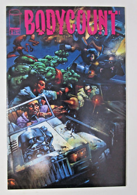 Bodycount #2 1996 [VF/NM] 1st Print TMNT Image Teenage Mutant Ninja ...