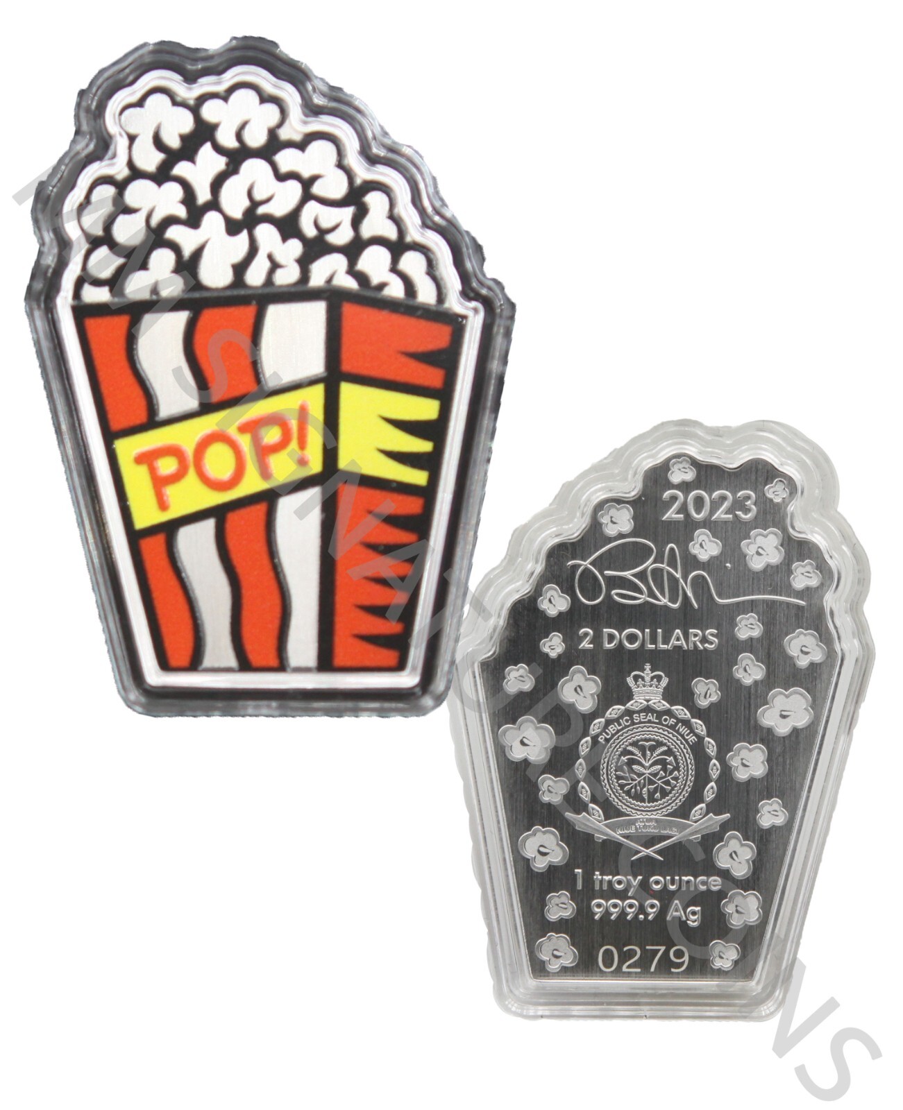 2023 Burton Morris American Icons 1oz Silver Coin - Pop Pamp Suisse Ltd ...