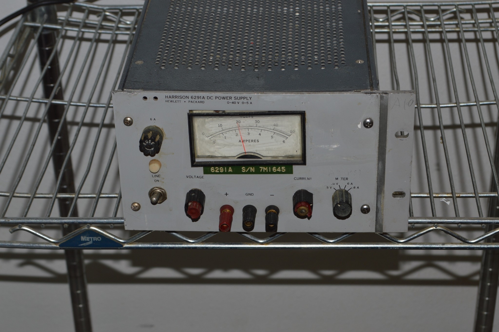 HARRISON HP 6291A DC Power Supply 0-40 V 0-5 A T162924 (RFU34) | eBay