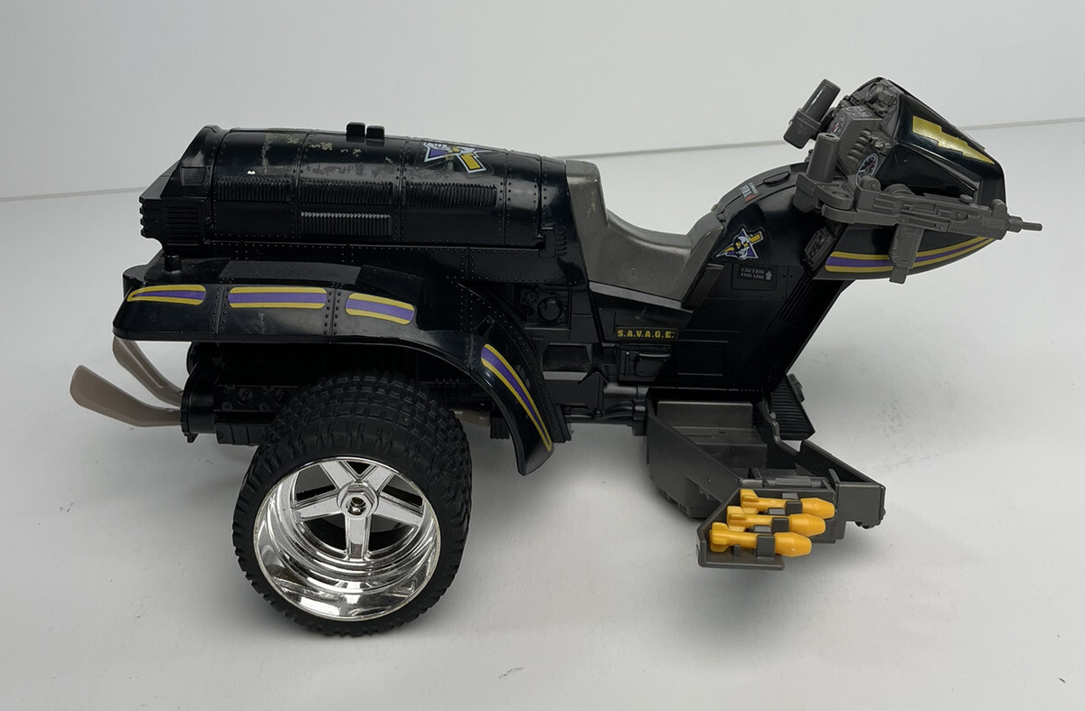 1986 Rambo Force Of Freedom Savage Strike Cycle Motorcycle Complete w ...