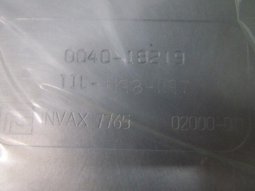 AMAT 0040-18219 Invax 02000-011 LASED 200MM ESC SNWF W/WTM HDP CVD ...