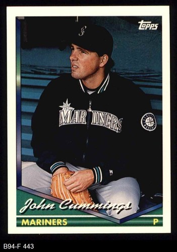 1994 Topps #443 John Cummings Mariners 8 - NM/MT | eBay