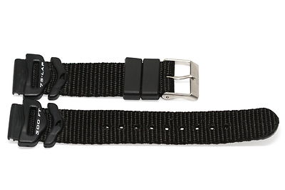 FREESTYLE 18MM BLACK NYLON RUBBER WATERPROOF WATCH BAND STRAP | eBay