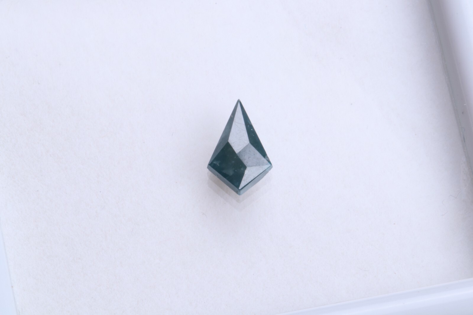 0.71Cts Fancy Kite Shape Rose Cut Loose Diamond, Natural Blue Diamond 8 ...