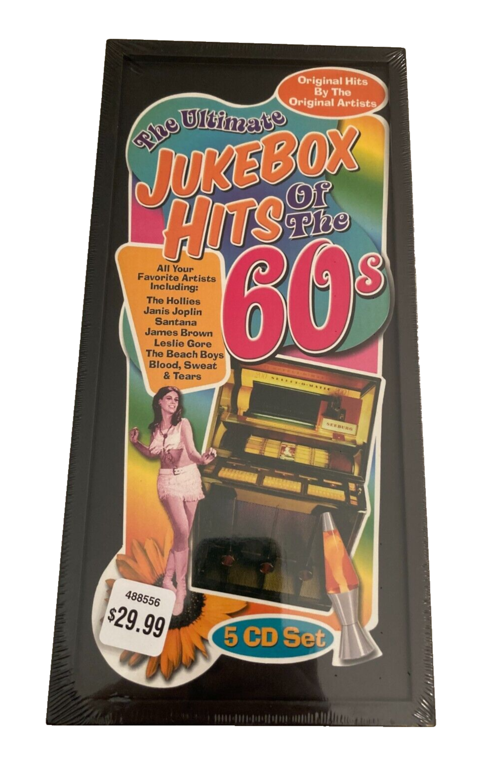 Ultimate Jukebox Hits Of The 60's 5x Disc CD Box Set 1960's Music NEW ...
