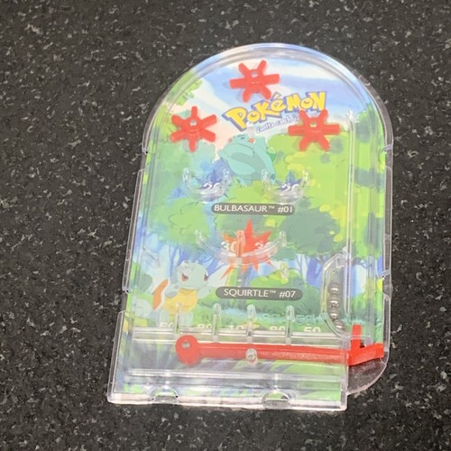 VTG 2000 Pokemon 4” Mini Pinball Game Lot Of 3 Meowth, Bulbasaur ...