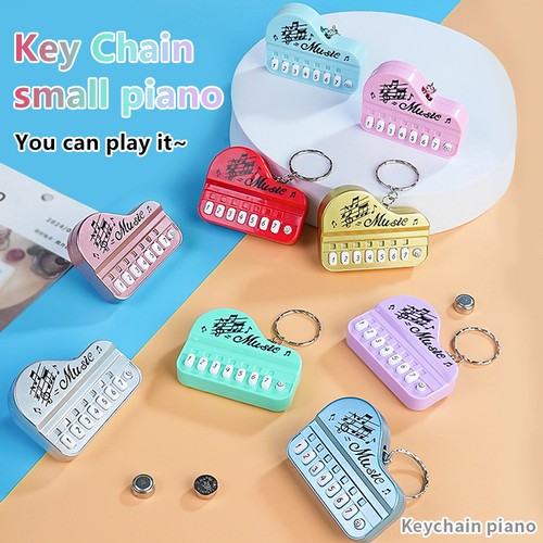 1pc Portable Mini Creative Music Electronic Piano Keyboard Keychain ...