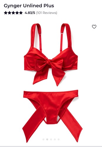 Adore Me Bow Tie Satin Bra XL Red Underwire Gynger Open Cup NWT | eBay