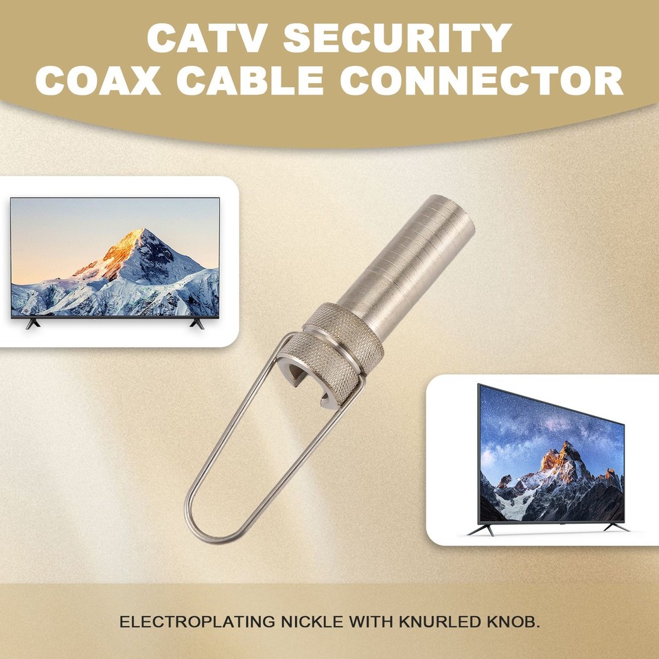 CATV Security Shield Gripping Tool For RG6 RG59 Coaxial Coax Cable9743 ...